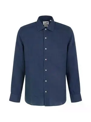 MC2 SAINT BARTH Raphael Buttoned Long-sleeved Shirt - Blue