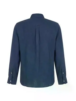 MC2 SAINT BARTH Raphael Buttoned Long-sleeved Shirt - Blue