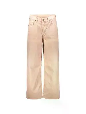 DIESEL® Logo-patch Wide-leg Jeans