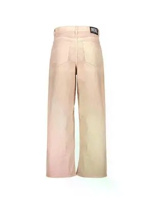 DIESEL® Logo-patch Wide-leg Jeans