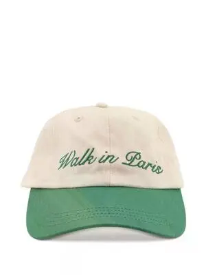 WALK IN PARIS Embroidery Baseball Cap - Neutrals
