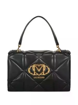 Moschino Quilted Logo Tote