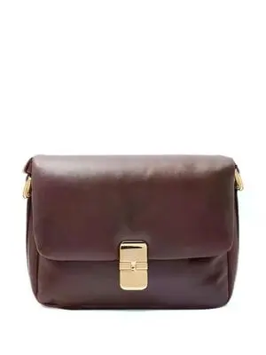 A.p.c. Grace Leather Shoulder Bag - Brown
