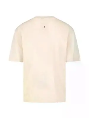 WHITE SAND Crew-neck T-shirt - Neutrals