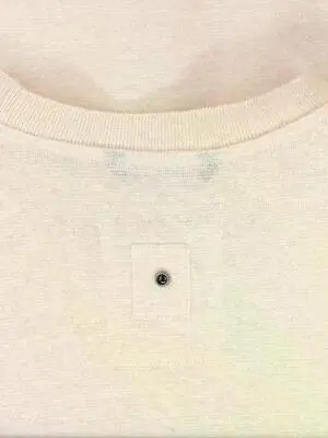 WHITE SAND Crew-neck T-shirt - Neutrals