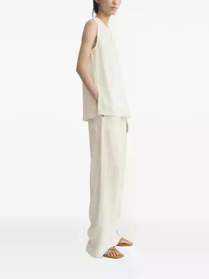 TOTEME Ribbed Top - Neutrals