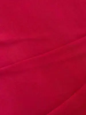 NISSA Pleated Midi Dress - Red