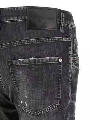 Dsquared2 Distressed Cropped Jeans