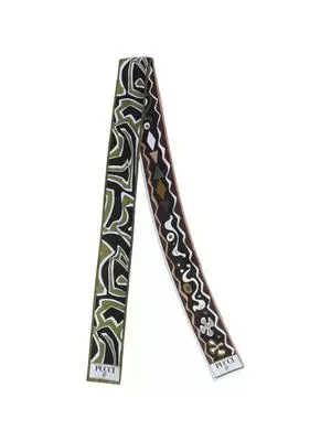 Emilio Pucci Geometric-print Scarf - Black