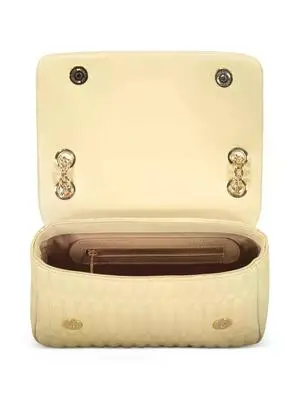 Moschino Quilted Chain Shoulder Bag - Neutrals