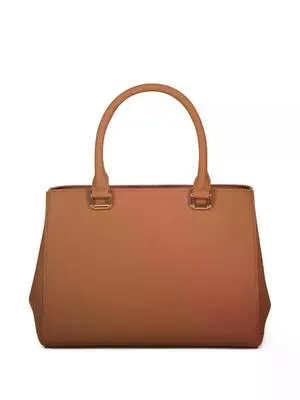 Moschino Logo Detail Tote - Neutrals