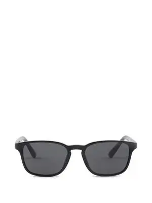 Prada Rectangle Frame Sunglasses - Black