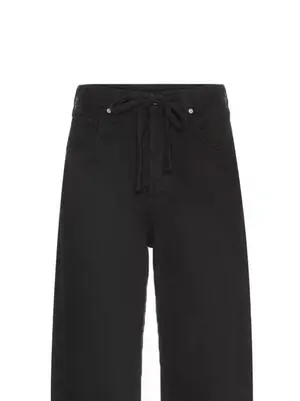 Citizens Of Humanity Citizens Of Humanity Drawstring Waist Straight Leg Jeans Black