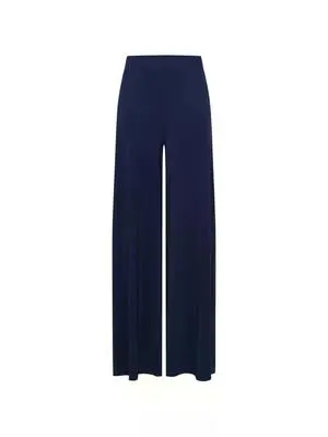 Malìparmi Elastic-waistband Trousers - Blue