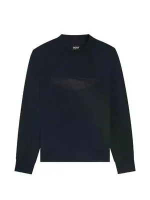 BOSS Crew-neck Sweatshirt - Blue