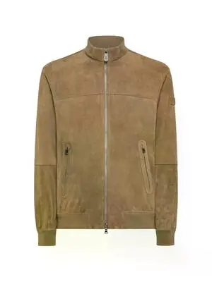 Peuterey Suede Jacket - Neutrals