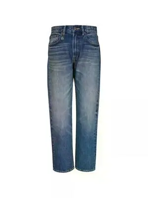 R13 Boyfriend Straight Leg Denim Trousers