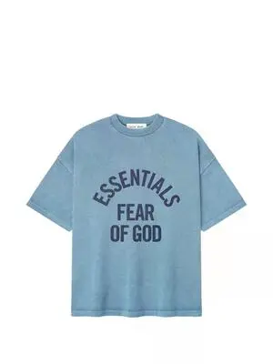 Fear Of God Campus 90s Tee Short-sleeve Print T-shirt - Blue