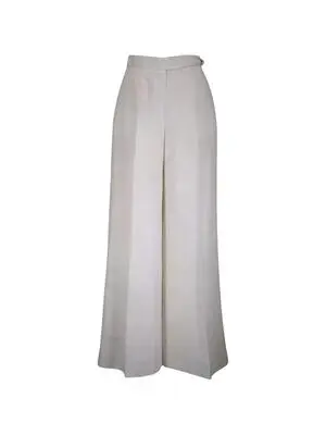 Kiton Buckle Wide Leg Trousers