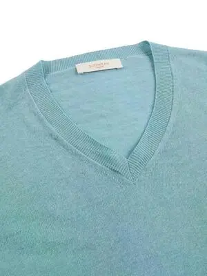 SLOWEAR V-neck Knitted T-shirt