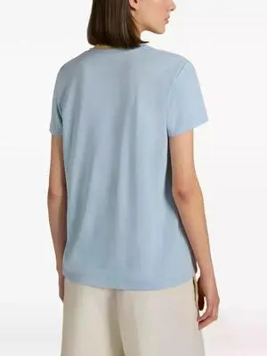 SLOWEAR Cotton T-shirt - Blue
