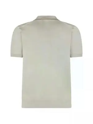 Altea Short-sleeved Cotton Polo Shirt - Neutrals
