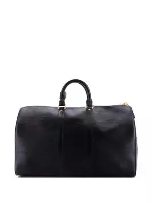 LOUIS VUITTON Keepall 45 Travel Bag Epi Leather - Black
