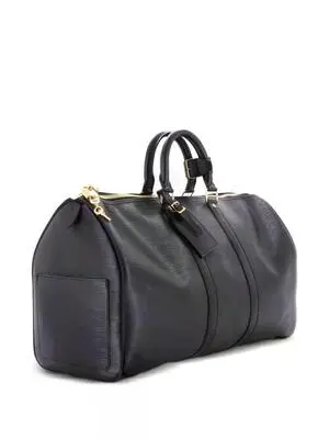 LOUIS VUITTON Keepall 45 Travel Bag Epi Leather - Black