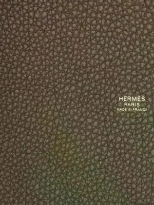 Hermès Picotin Lock Clemence Mm Bucket Bag - Grey