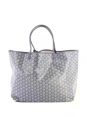 Goyard Saint Louis Coated Canvas Gm Tote Bag - Grey