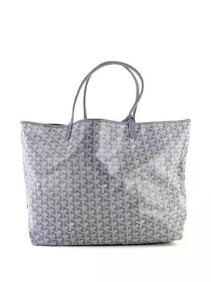 Goyard Saint Louis Coated Canvas Gm Tote Bag - Grey