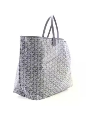 Goyard Saint Louis Coated Canvas Gm Tote Bag - Grey