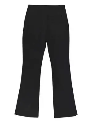 Callipygian Flared Trousers - Black