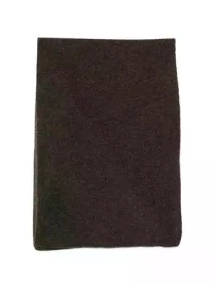 DELL'OGLIO Cashmere Scarf - Brown