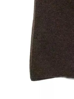 DELL'OGLIO Cashmere Scarf - Brown