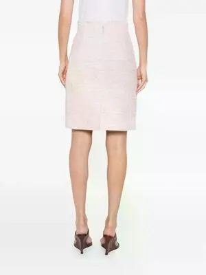 Tagliatore Nell Textured Mini Skirt - Pink
