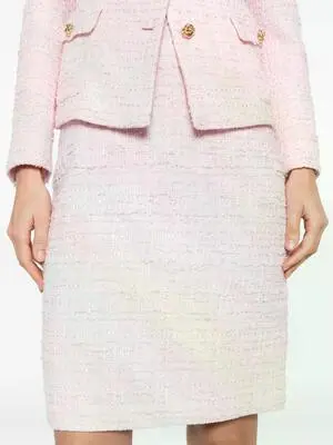 Tagliatore Nell Textured Mini Skirt - Pink