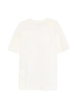 AMISH SUPPLIES Logo-print T-shirt - Neutrals