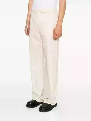 RIER Belted Suit Trousers - Neutrals