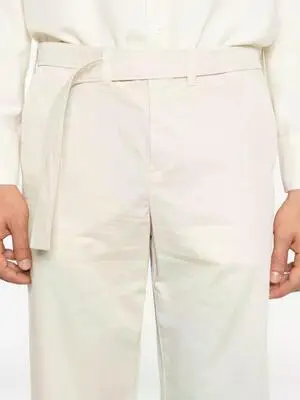 RIER Belted Suit Trousers - Neutrals