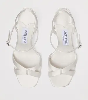 JIMMY CHOO Elsy 85 Heeled Sandals - Ivory