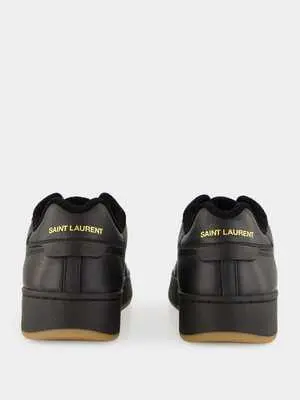 Saint Laurent Sl/61 Low-top Sneakers In Leather