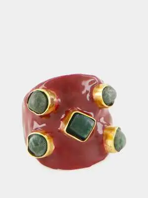 PAULA Gaura Stone Embellished Ring - Multicolour