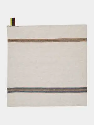 Libeco Libeco Dock Nairobi Stripe Linen Kitchen Towel Beige