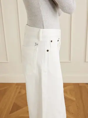 Still Here Everyday Straight-leg Jeans - White