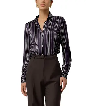 Lilysilk Striped Tops