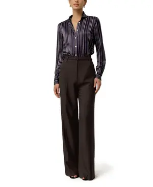 Lilysilk Striped Silk Shirt