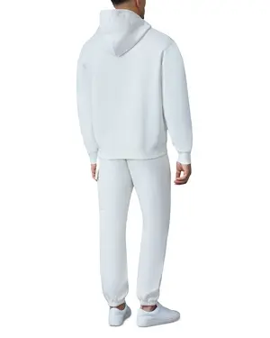 Mackage Kolton Double-face Jersey Logo Hoodie - Cream