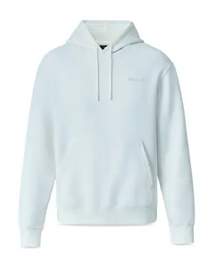 Mackage Kolton Double-face Jersey Logo Hoodie - Cream
