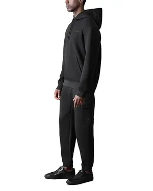 Mackage Double-face Jersey Logo Hoodie - Black